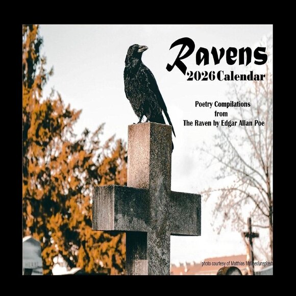The Crafty Hobbit | Office | Raven Calendar 226 Ravens Planner With The ...